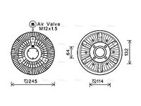 Visco coupling 51066300055 | BAS Parts & Tyres