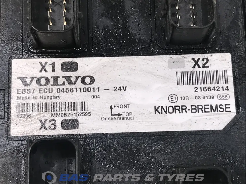 Unité de commande EBS Volvo 21933116 | BAS Parts & Tyres