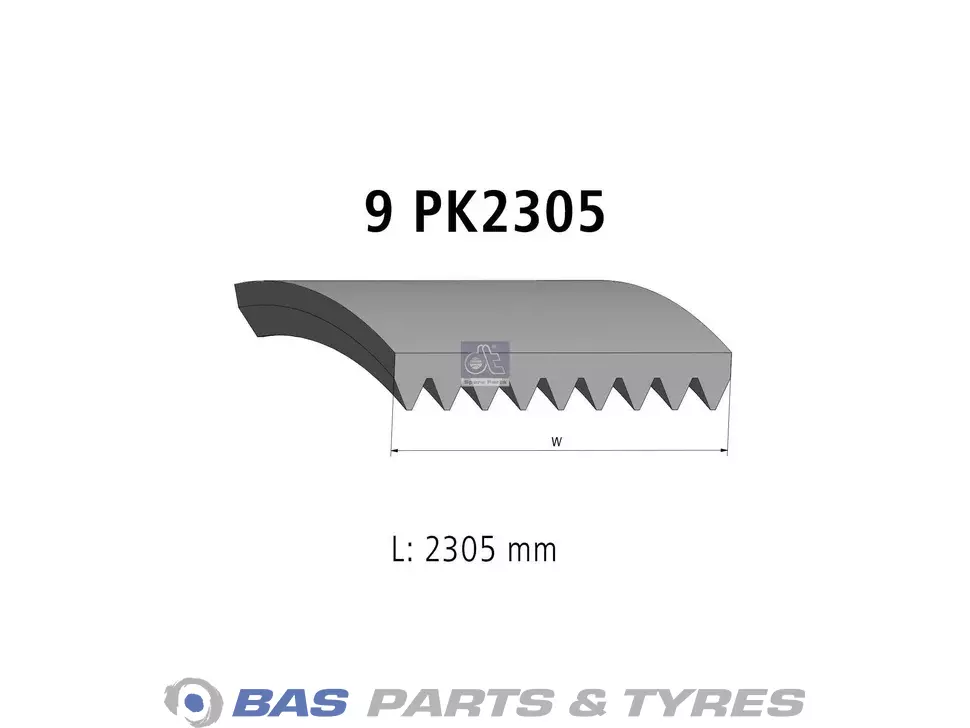Auxiliary belt DT Spare Parts 0049932396 | BAS Parts & Tyres
