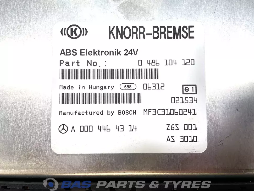 ABS-Steuergerät Mercedes A 000 446 43 14 | BAS Parts & Tyres