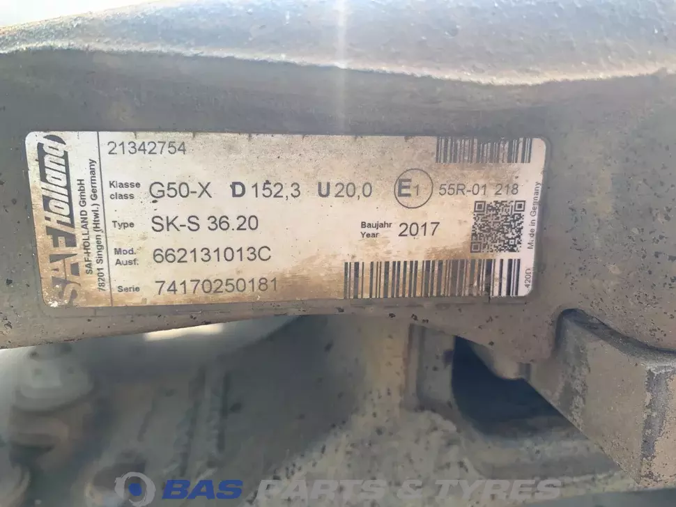 Fifth wheel SAF 21342754 | BAS Parts & Tyres